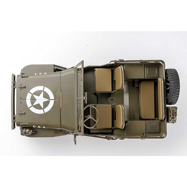 Rochobby RC Car 1/12 1941 MB Scaler 2-Speed Remote Control Military ...