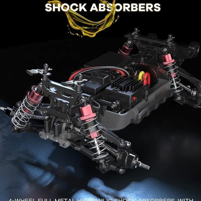 MJX Hyper GO 16207 with 3S Battery 1/16 RTR Brushless RC Car – RC Motoworks